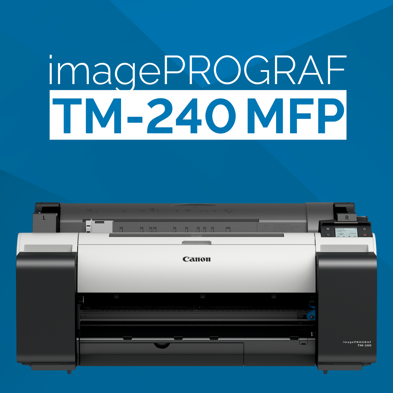 imagePROGRAF TM-240 MFP de Canon: impresión de formato ancho
